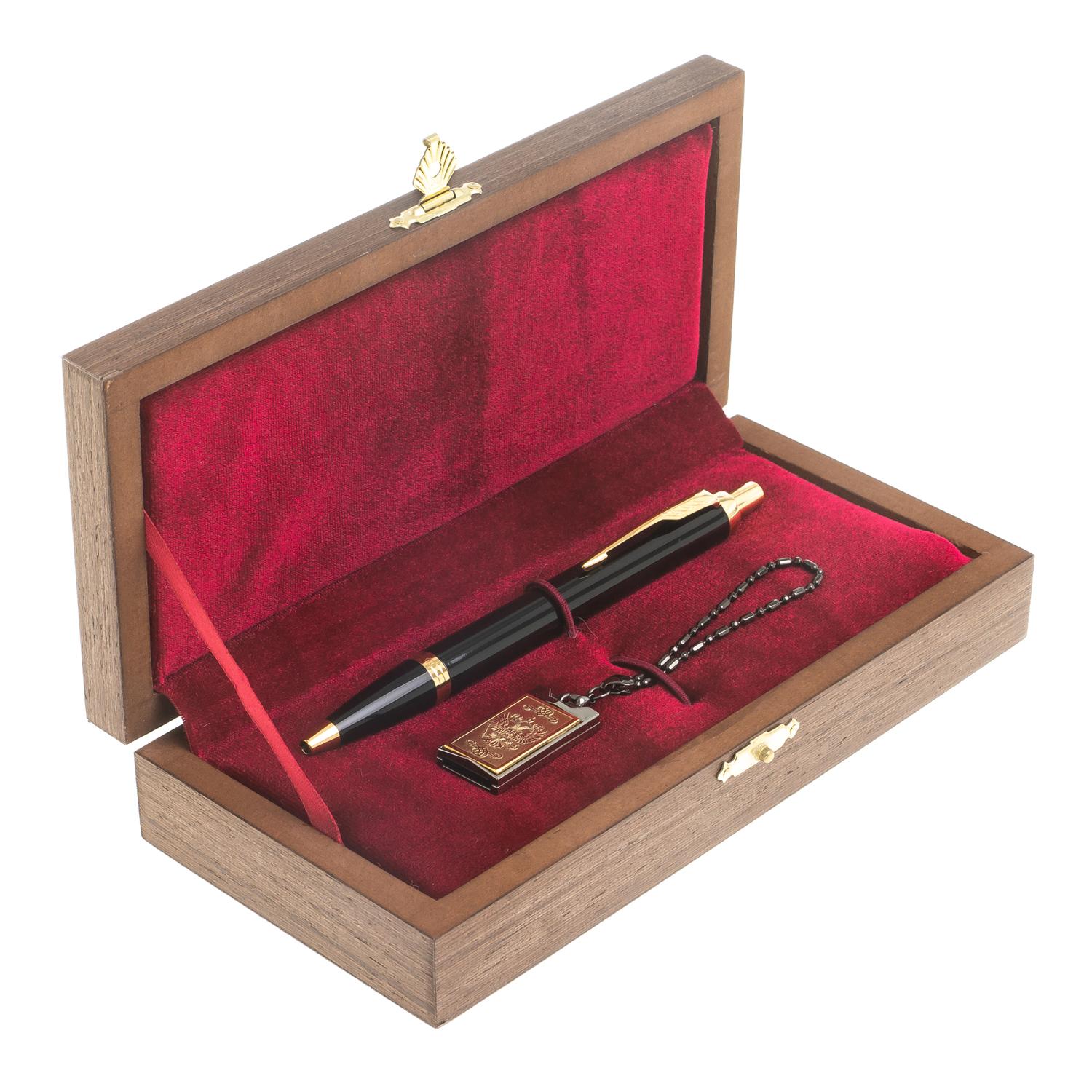 Подарочный набор "Статус" флешка 32 Gb и ручка Parker 122384 купить в ...